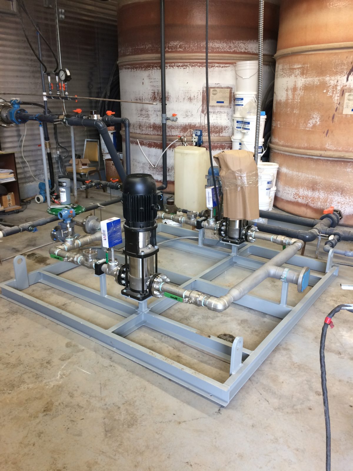 Skid-Mounted Municipal Pump Package - CHAMCO