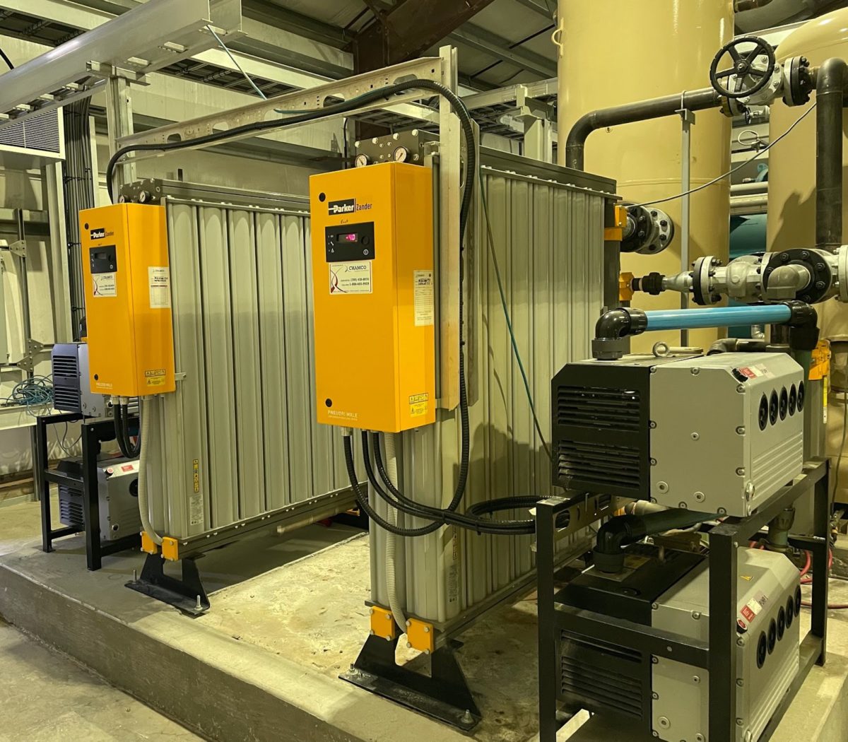 The First Parker MXLE Installation in Canada - CHAMCO