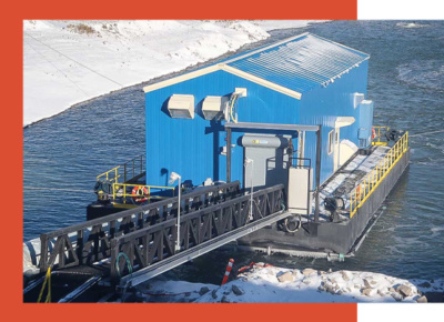 Floating Pump Station - Design, Assemble, Install & Maintain