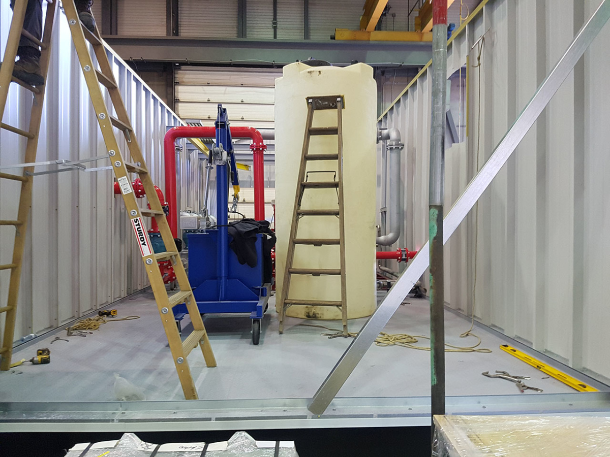 Refinery Fire Foam Protection Project | Chamco