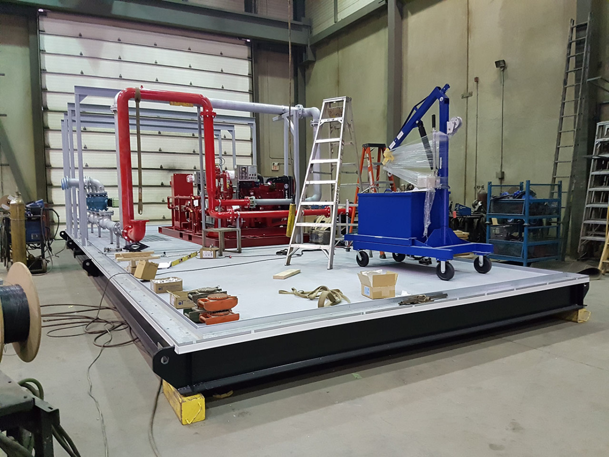 Refinery Fire Foam Protection Project | Chamco